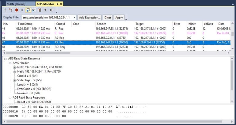 Beckhoff ADS with golang – wfbsoftware
